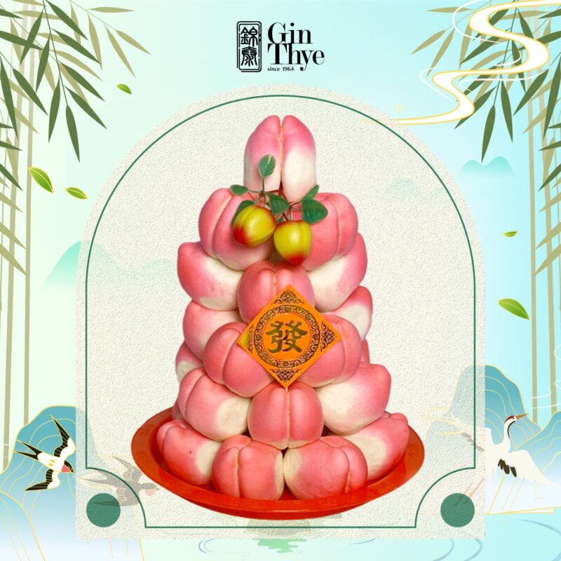 Longevity Bun Tower 寿桃塔（Various Sizes）